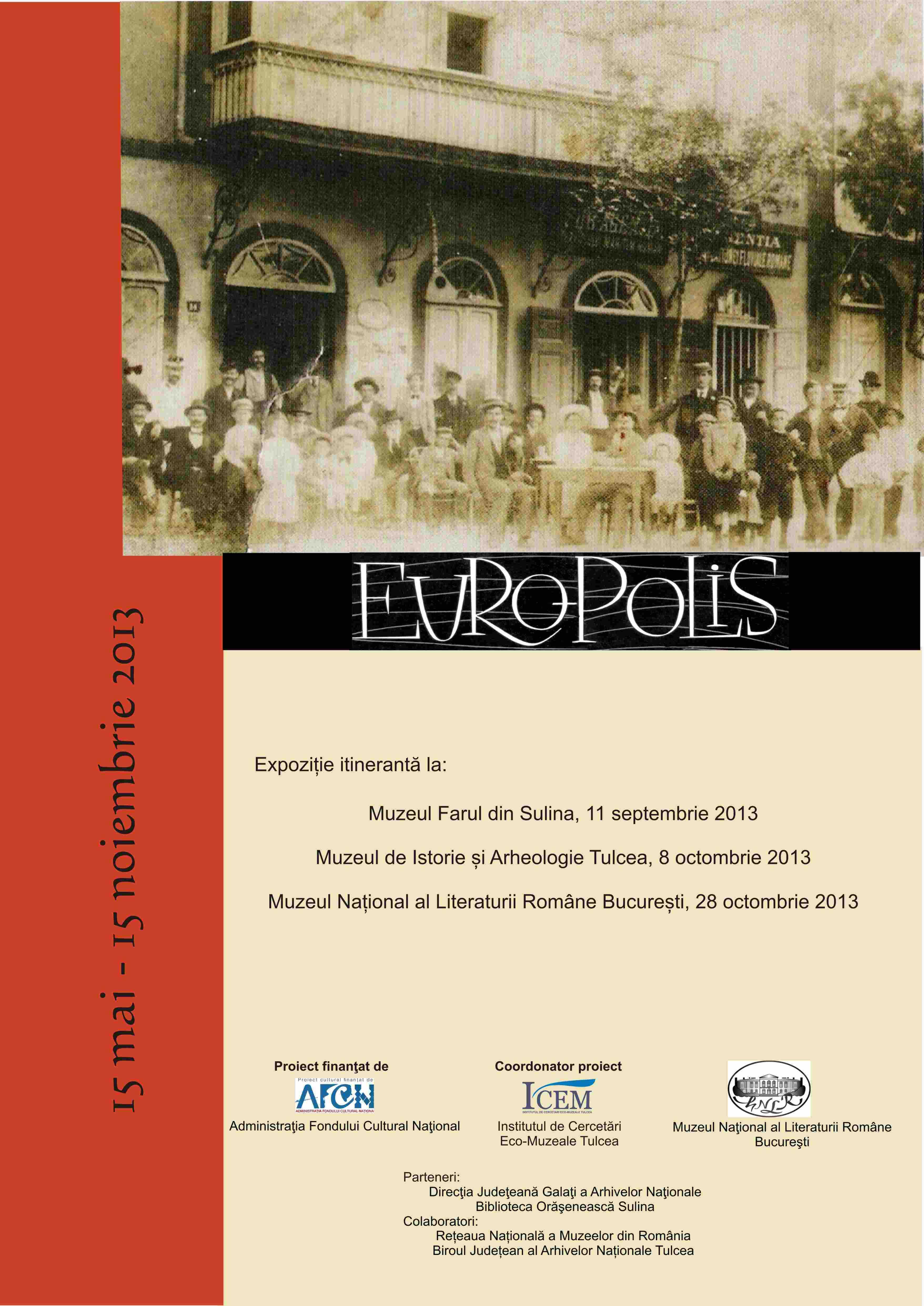 Expoziția itinerantă "Europolis", la MNLR - Agentia de cArte