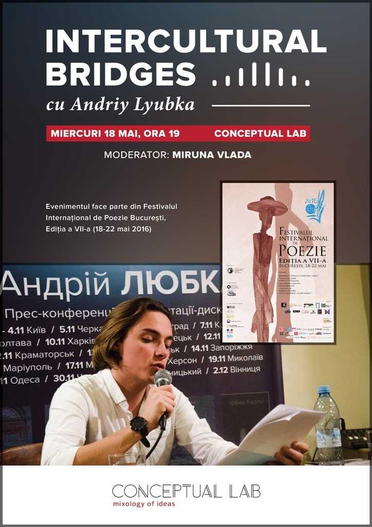 Discuție și lectură de poezie susținută de scriitorul Andriy Lyubka ...