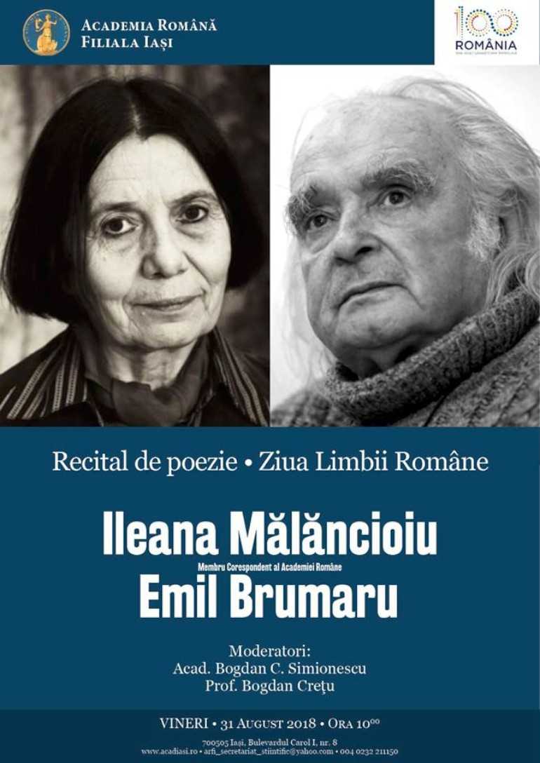 Ziua Limbii Române, marcată la Academia Română, Filiala Iaşi printr-un ...