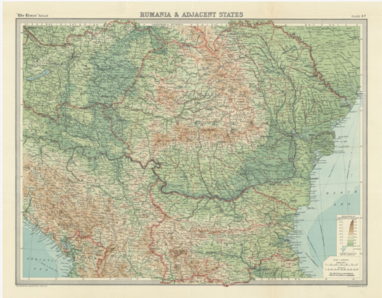 Harta României de la 1920, redată prin concertul Alley of Winds la ...