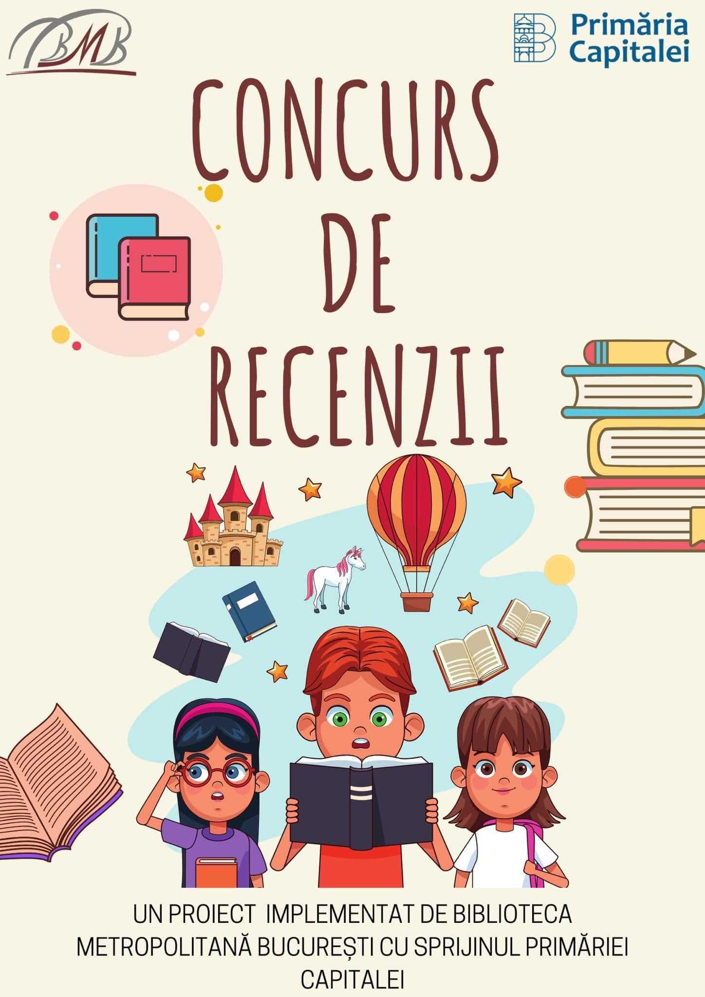 Concurs de recenzie de carte „REC-enzia” - Agentia de cArte