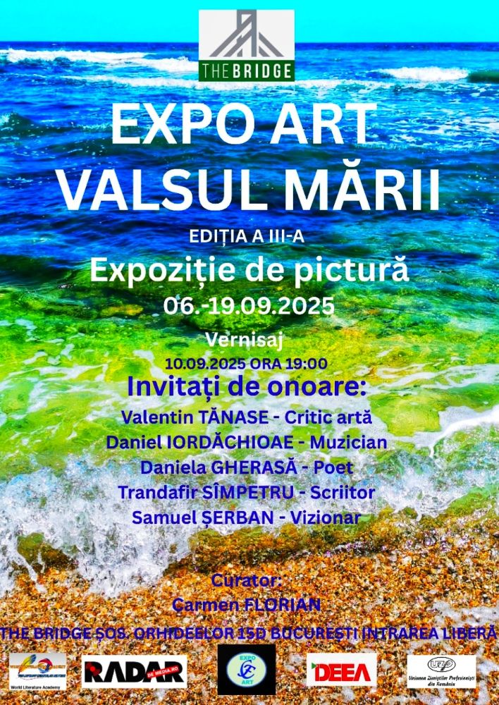 EXPO ART prezintă „VALSUL MĂRII” – ediția a III-a - Agentia de cArte